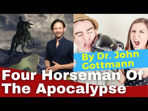 Gottmans´4 Horseman Of The Apocalypse | Heal YOUR Marriage & Relationship - With Benjamin Brantner