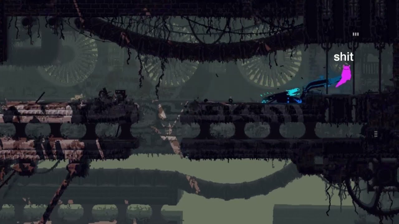 White Lizard Is Absolutely Bamboozled - Rain World