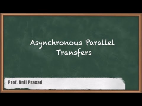 Asynchronous Parallel Transfers - Input Output Organization - Computer ...