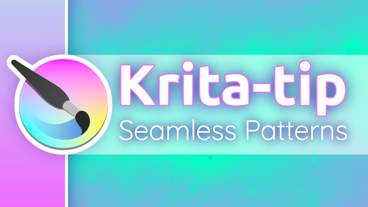 Krita Tips - How to Make Seamless Patterns!