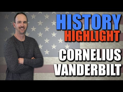 History Highlight -- Cornelius Vanderbilt