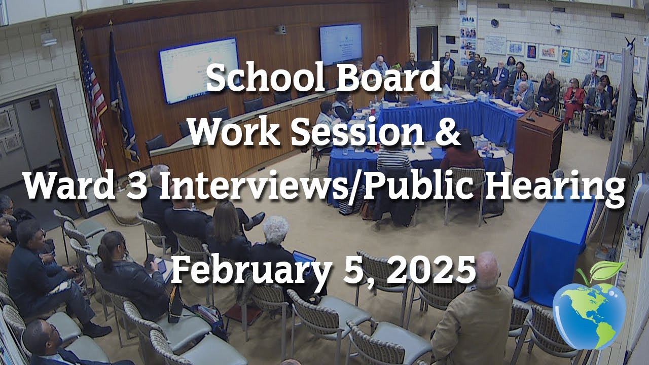 School Board Work Session: 2-5-25