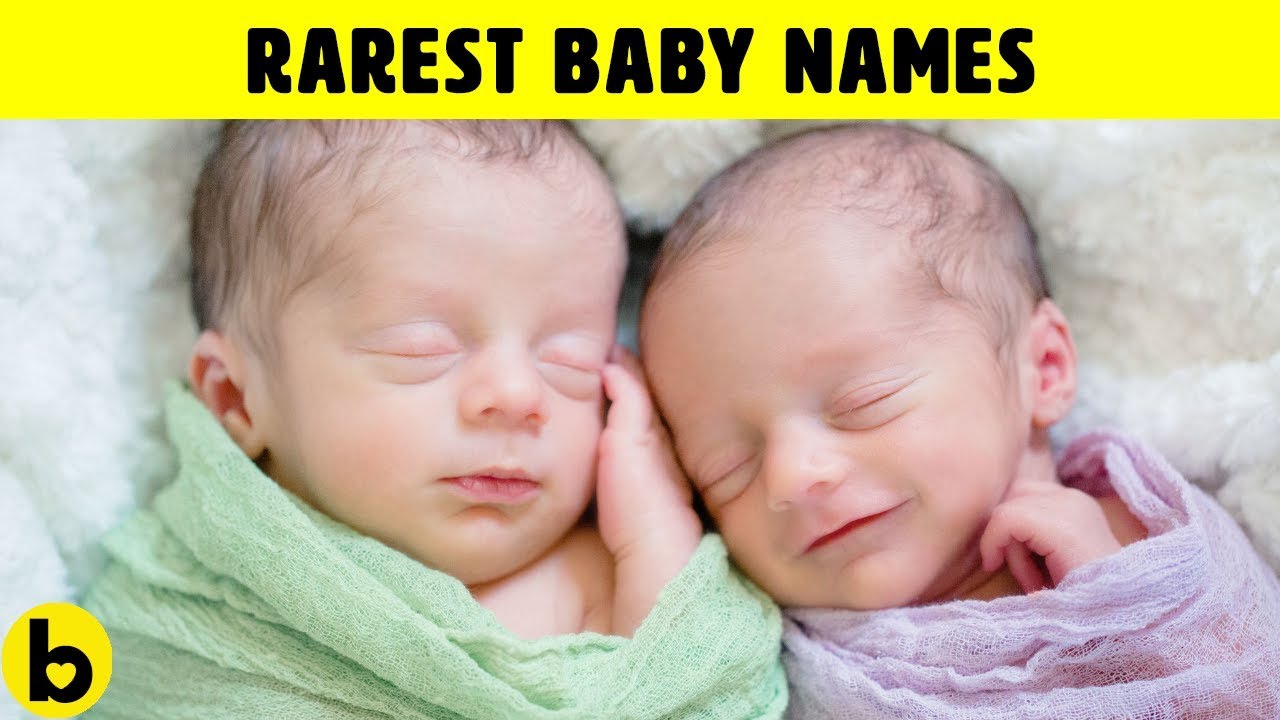 20 Baby Names For Girls & Boys That Are Very Unique