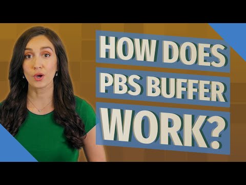 How does PBS buffer work?