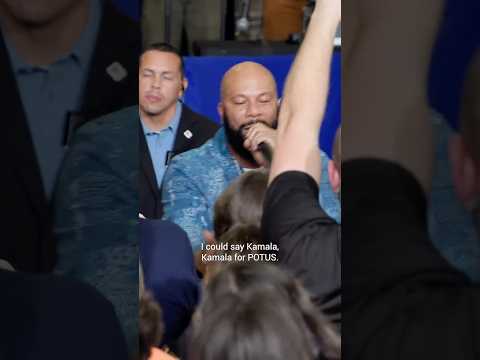 Thank you Common for joining me in North Carolina. Get out and vote early, vote now!