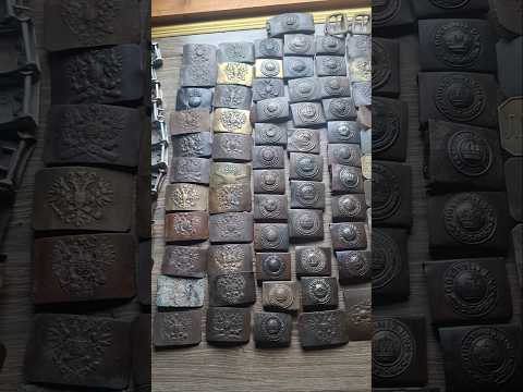 ww1 and ww2 german and russian buckles from rigasfrontline easternfront and kurland battlefield