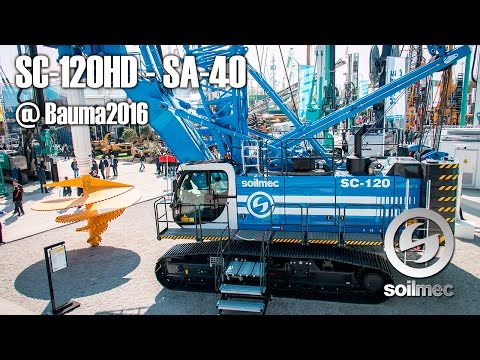 SC-120HD with SA-40 @ Bauma2016