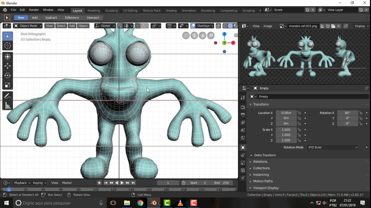 BLENDER 062   Basic Modeling
