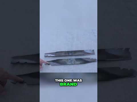 Blade Comparison: See the Difference! (Worn vs. New)