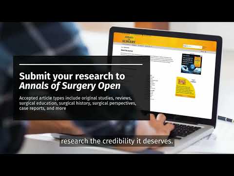 Annals of Medicine and Surgery