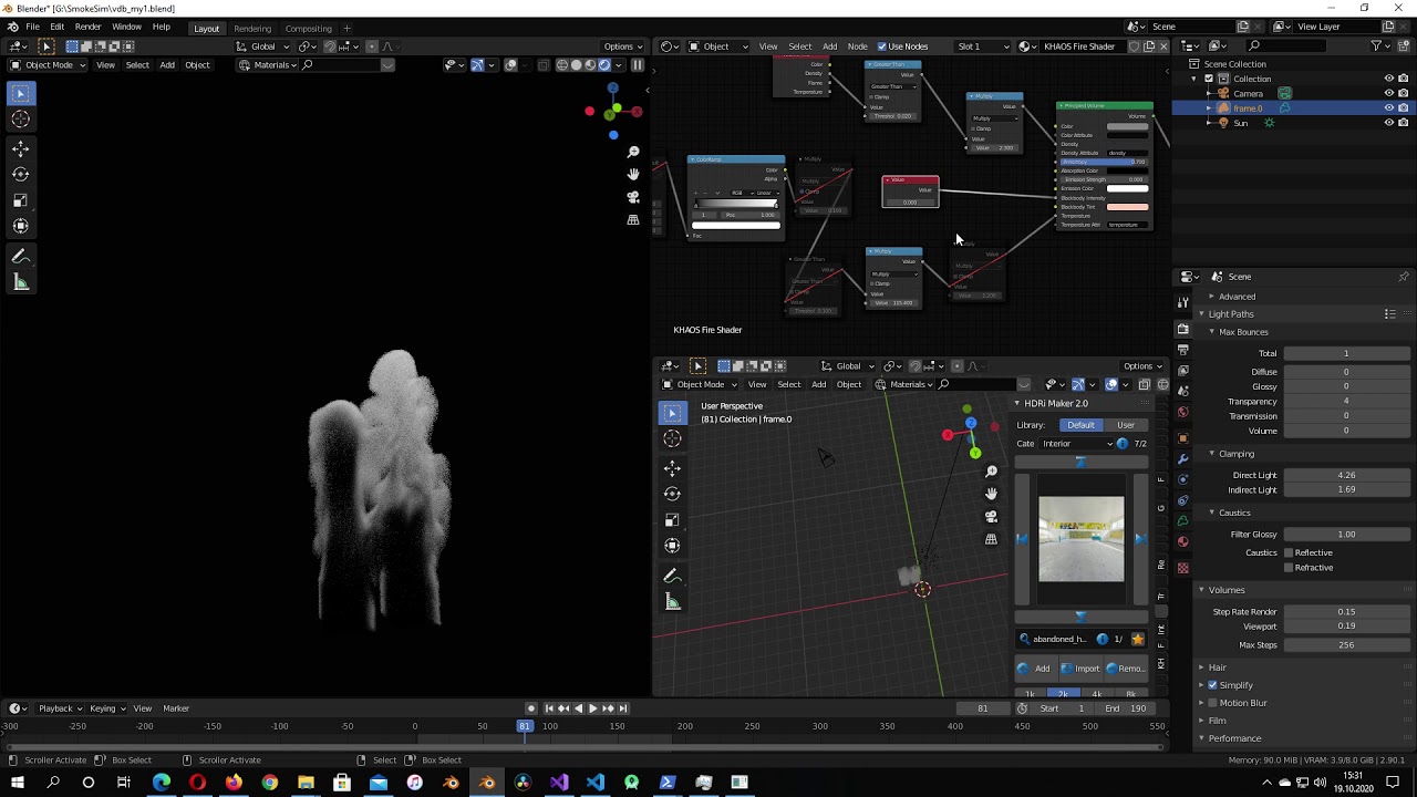 Saving VDB | coding GPU Smoke simulator