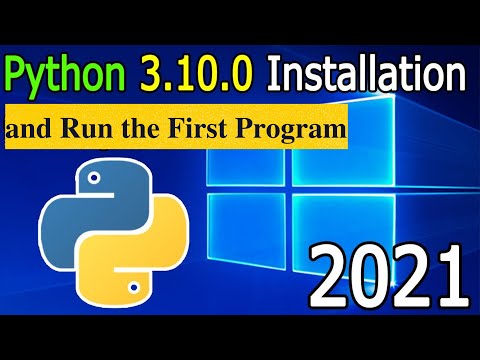 How to Download and Install Python 3.10.0 on Windows 10