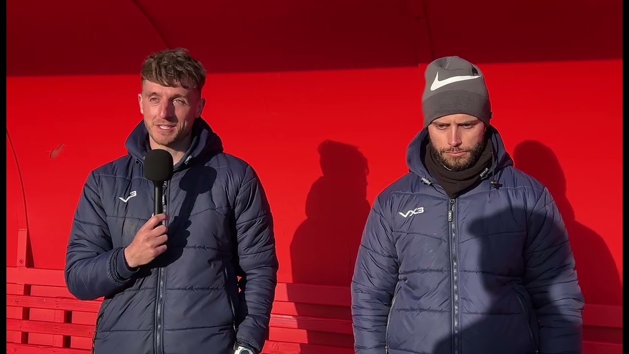 Joe Lea & Pat Suraci Post Match Interview | Poole Town vs Bracknell Town