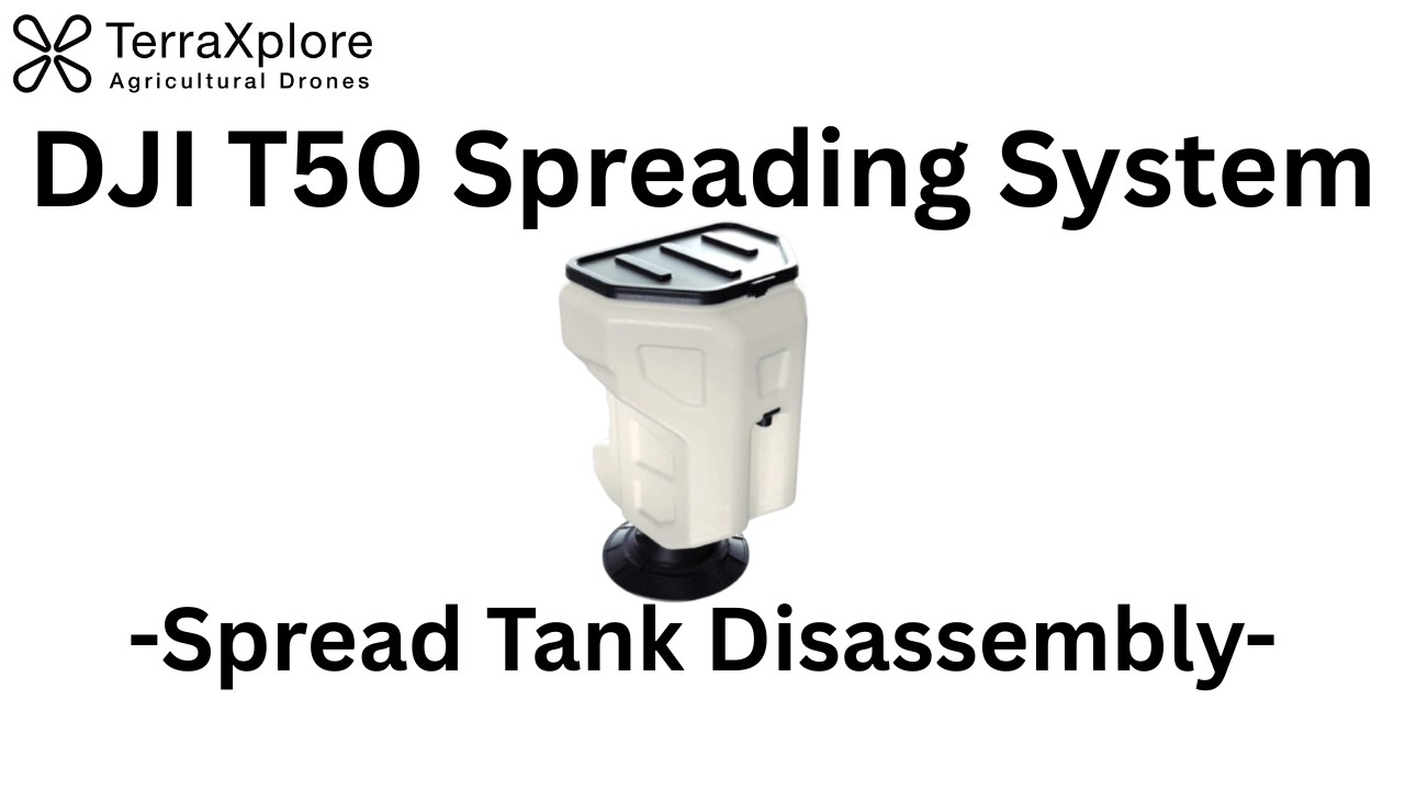 T50 Spread Tank Disassembly Guide | DJI Agras Repair Series