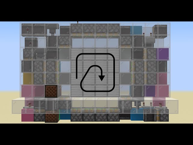 4x4 Spiral Door 2.0 Minecraft Map