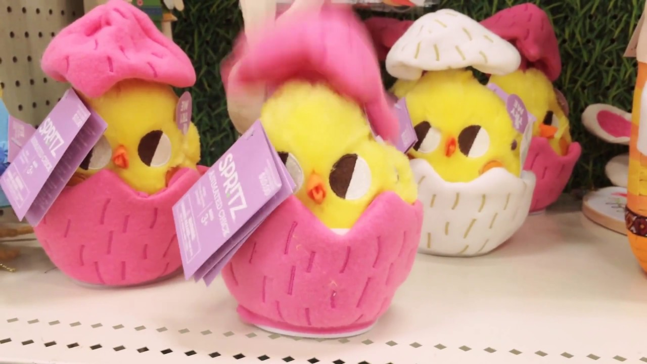 Target Easter 2017 - Gemmy Animated Easter Chick (Pink)