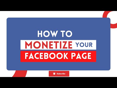 How to MONETIZE your FACEBOOK PAGE in NIGERIA