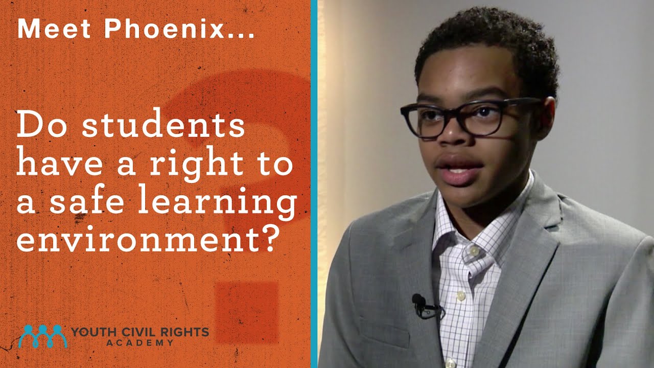 Do students have a right to a safe learning environment?