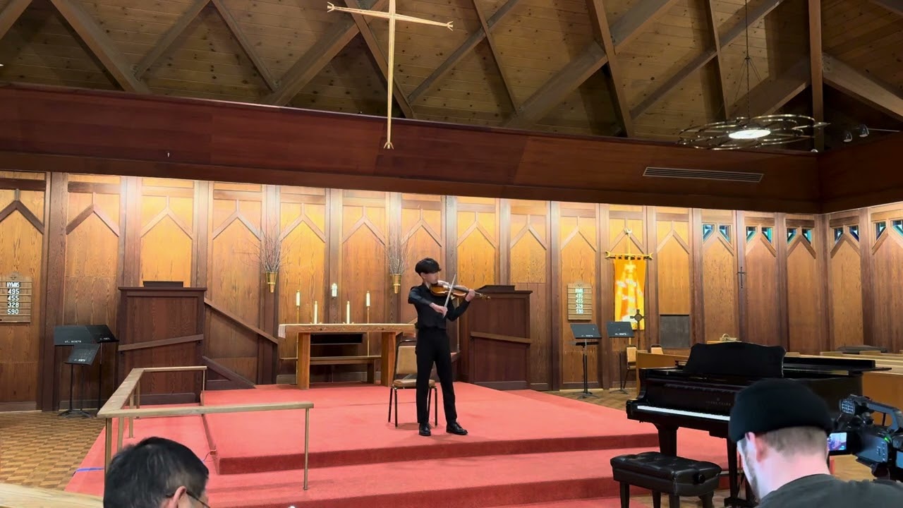 2025 Junior Bach Festival, Jesse Kim