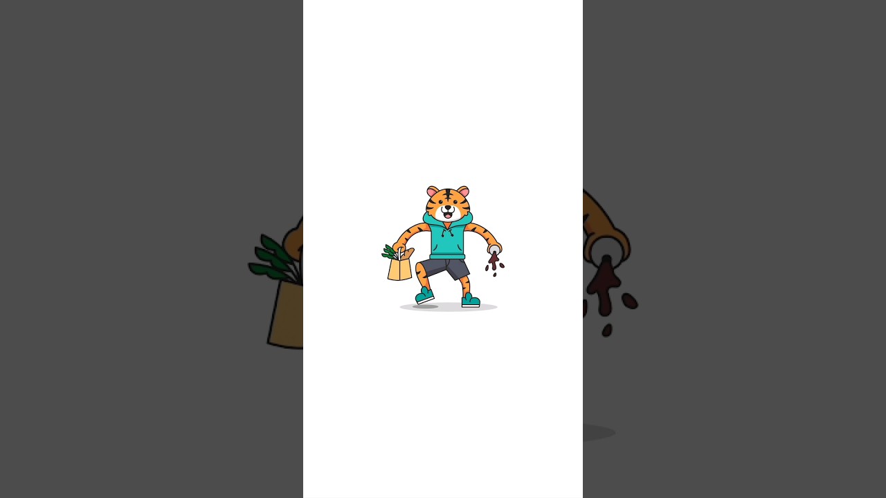 Tiger ..#illustration #illustrations #character #art #adobeillustrator #mascot #wild #animals #tiger