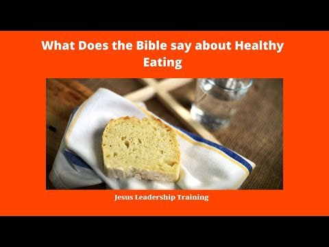 Bible Verses about Healthy Eating