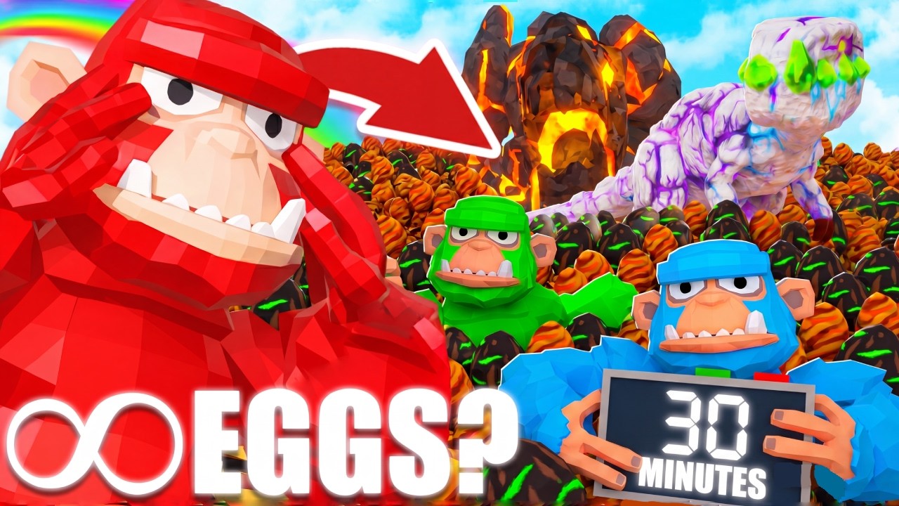 How Many NEW MAGMADON EGGS Can We Get In 30 MINUTES In UG VR?