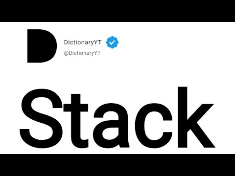 Stack Meaning in English