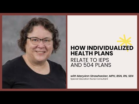 How Individual Health Plans Relate to IEPs and 504 Plans