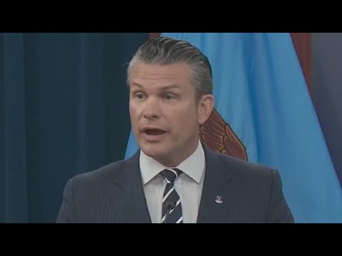 Pete Hegseth discusses U.S. attacks on Iranian nuclear facilities