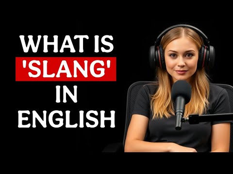 What is 'SLANG' in English | 🎙️English Learning Podcast 🎙️|