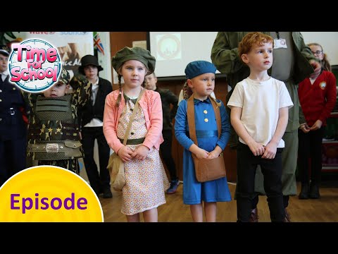 World War 2 Day | Time For School FULL EPISODE