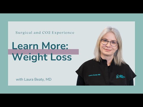 Discussing an overview of our weight loss program at Beaty Facial Plastic Surgery