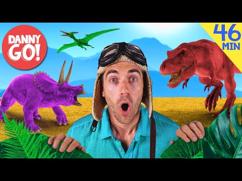 Dinosaurs, Sharks, Monkeys + more! 🦖🦈🐒 | Dance Along Compilation | Danny Go! Songs for Kids