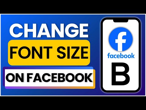 How to Change Font Size in Facebook 2025