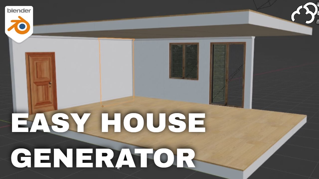 Easy House Generator Blender 3.0 Addon