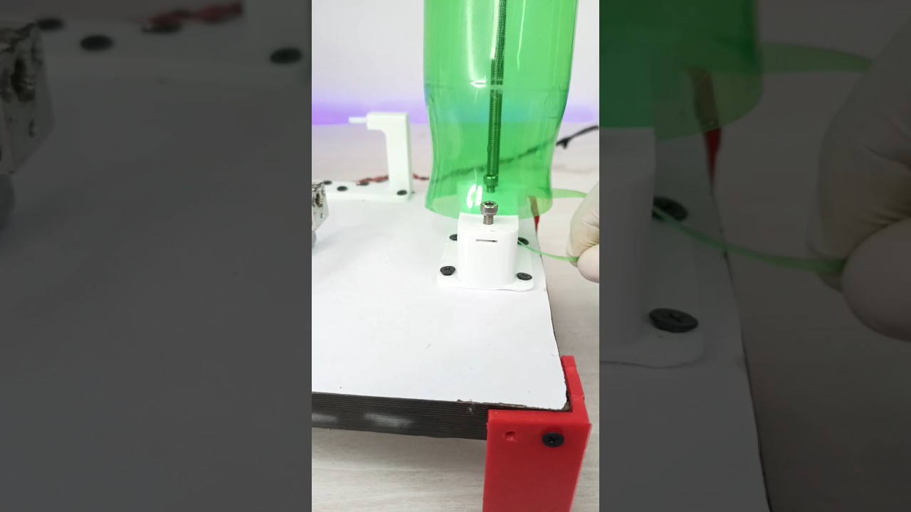 Transforming Waste Plastic Bottle into 3D Printed Masterpiece