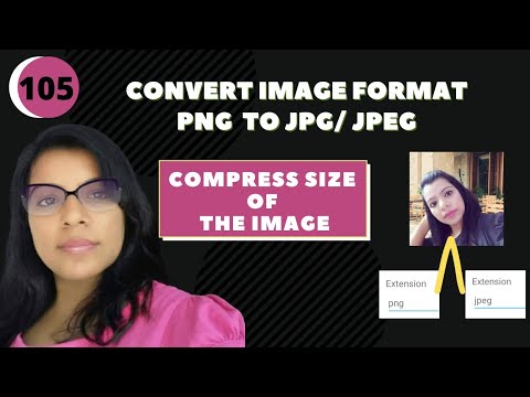 How to convert png image to jpg/jpeg image in android|compress image size |
