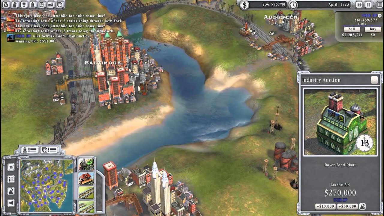 Sid Meier's Railroads! - Northeast U.S.