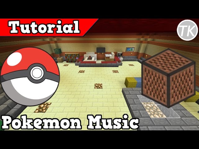 Pokemon Center with Music Minecraft Map