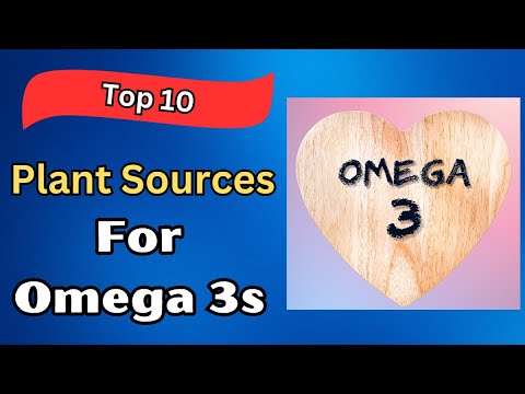 Top 10 Plant Sources For Omega 3s – Natural Remedies – A Healthy Life ...