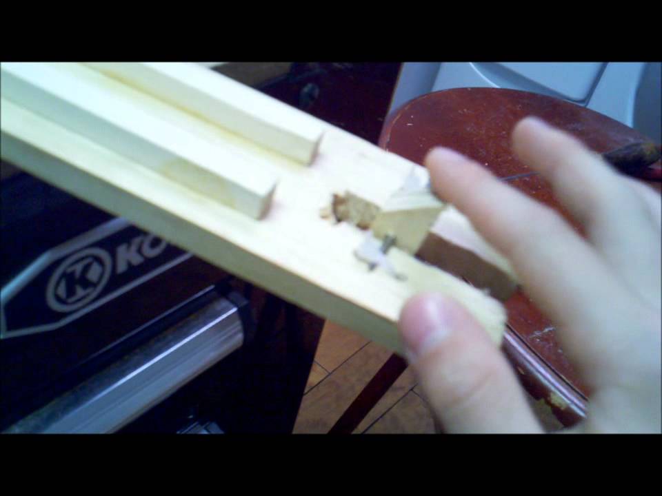 Simple Crossbow with Real Trigger (Tutorial)