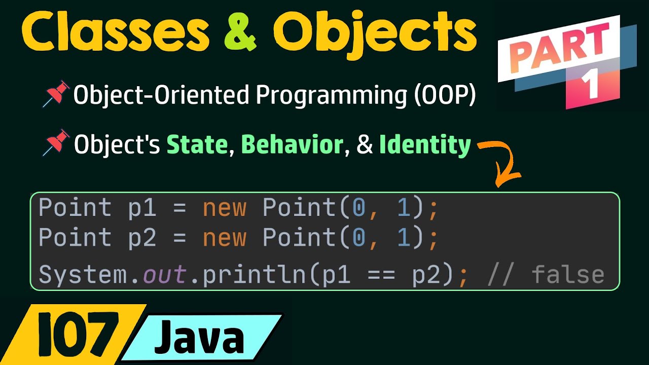Introduction to Classes and Objects (Part 1)