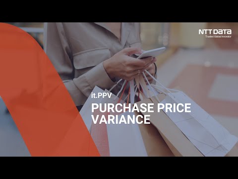 Purchase Price Variance (PPV)