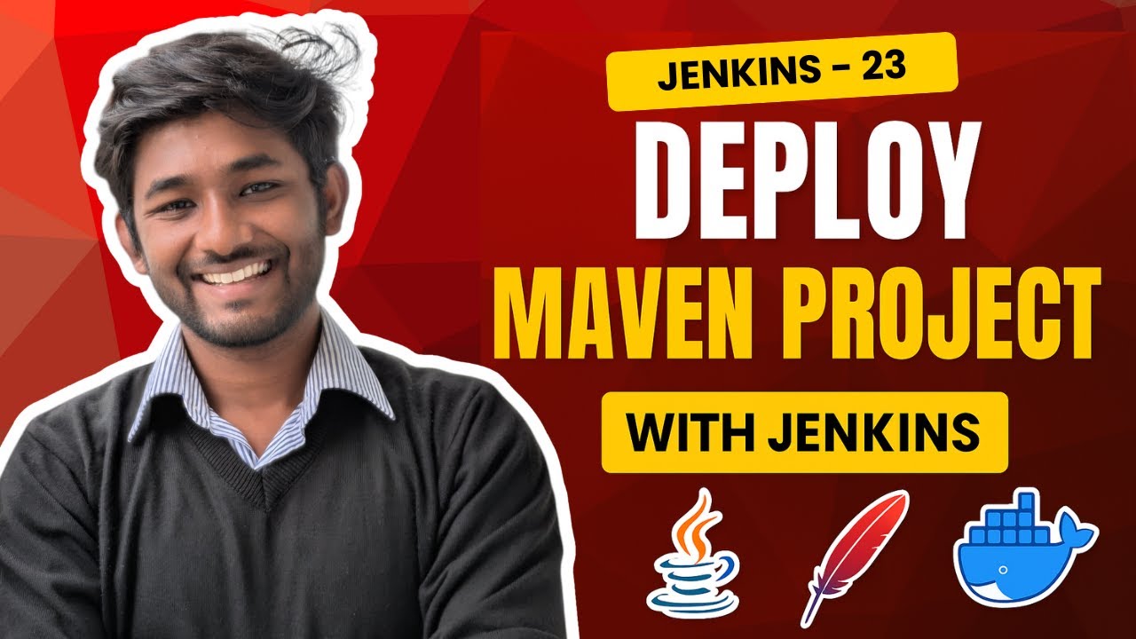 Jenkins [Ep23] | Maven CI/CD Pipeline with Docker & GitHub | Build, Test, and Deploy Automation