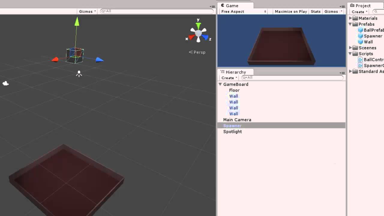 Prototyping simple Unity3d game - part 2