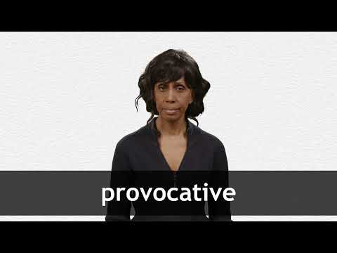 PROVOCATIVE definition and meaning | Collins English Dictionary