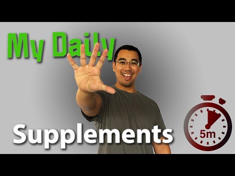 What are your daily supplement recommendations? My Top 5 Supplements ...