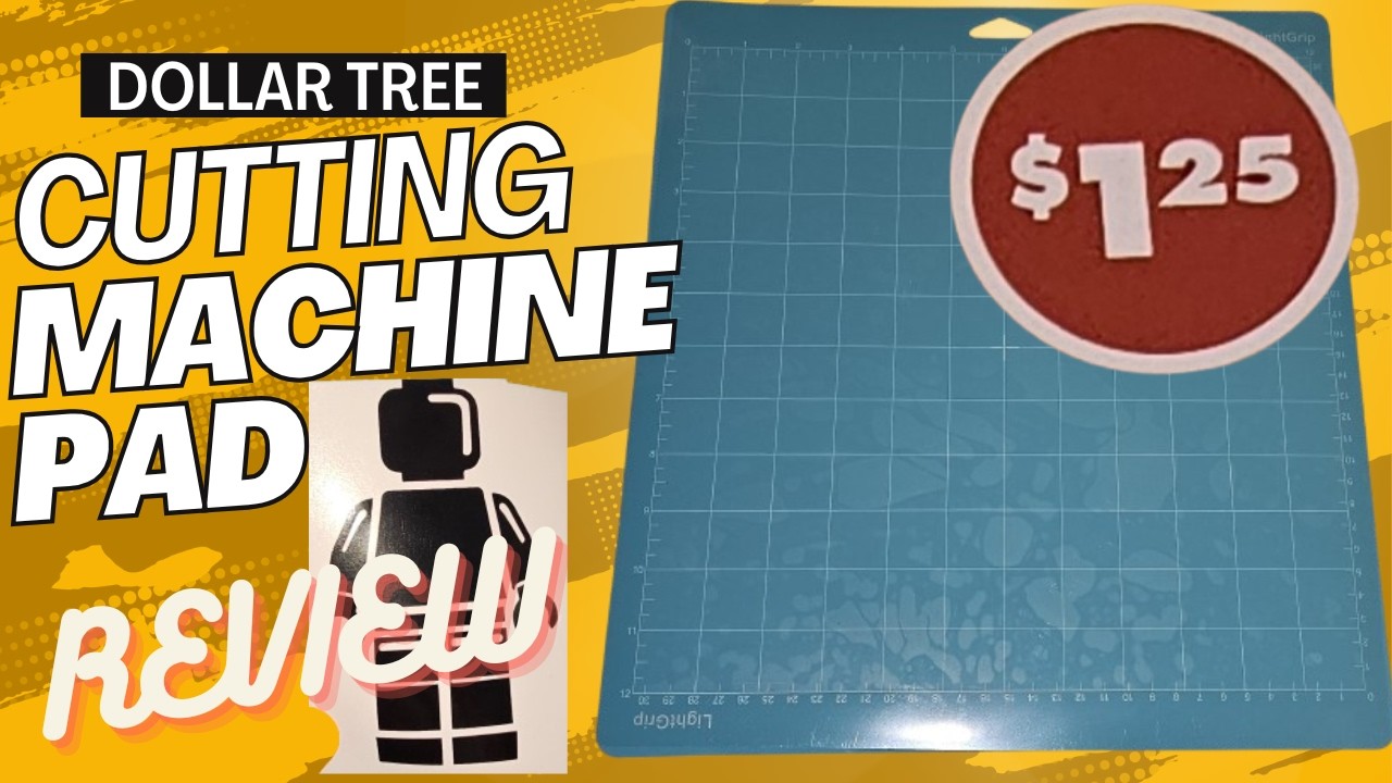 Does the Dollar Tree cutting mat REALLY work for $1.25?