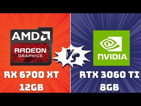 RX 6700 XT vs RTX 3060 Ti – Gaming & Productivity (1080p, 2K, 4K)