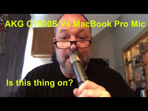 Review of an older 9-Volt AKG C 1000 S Condenser Microphone